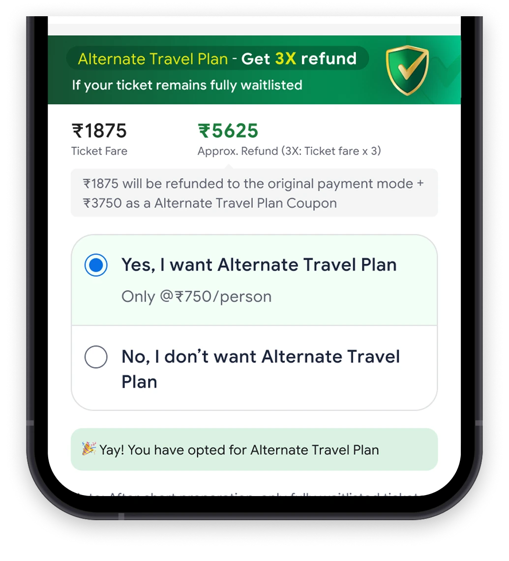 Confirm Ticket - Train Ticket booking Online | Train seat availability